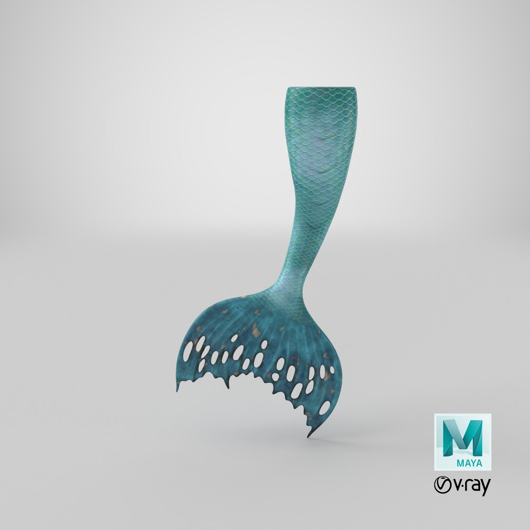 3D model mermaid 02 straight - TurboSquid 1239615