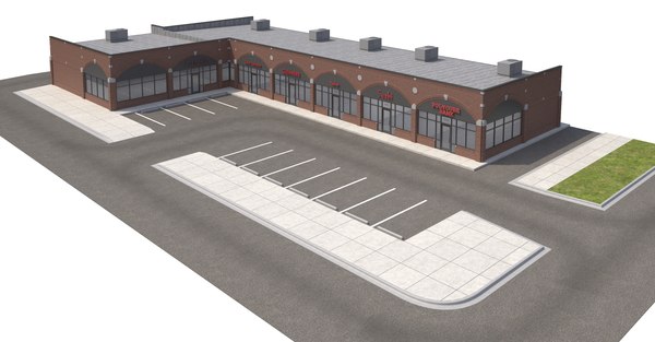 3D store mall retailer model - TurboSquid 1656426