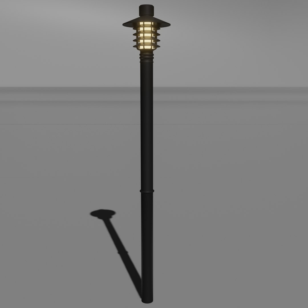 Street lamp 3D - TurboSquid 1829767