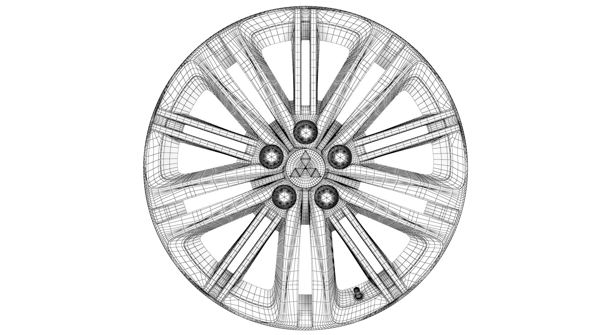 3D Mitsubishi Outlander Rim - TurboSquid 1980292