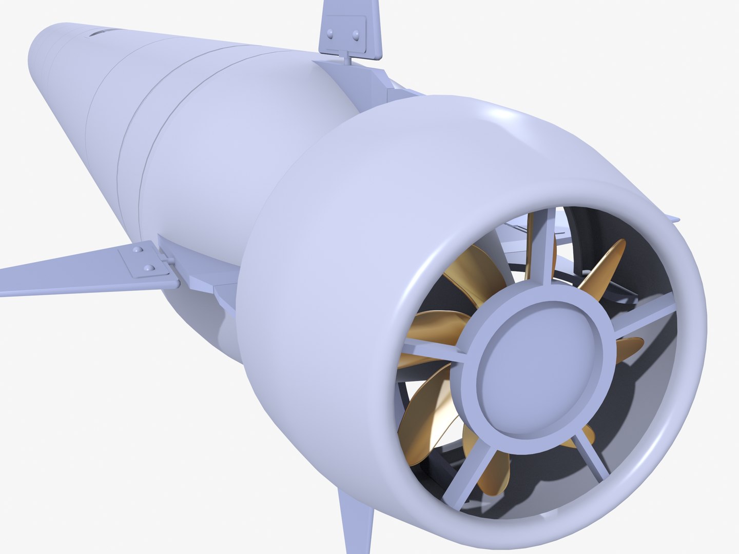 Russian 2m39 Poseidon Kanyon Status-6 Torpedo 3D Model - TurboSquid 2015646