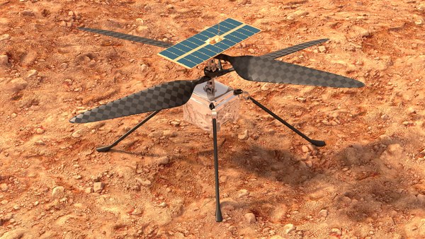 3D Ingenuity Mars Helicopter model - TurboSquid 1717374