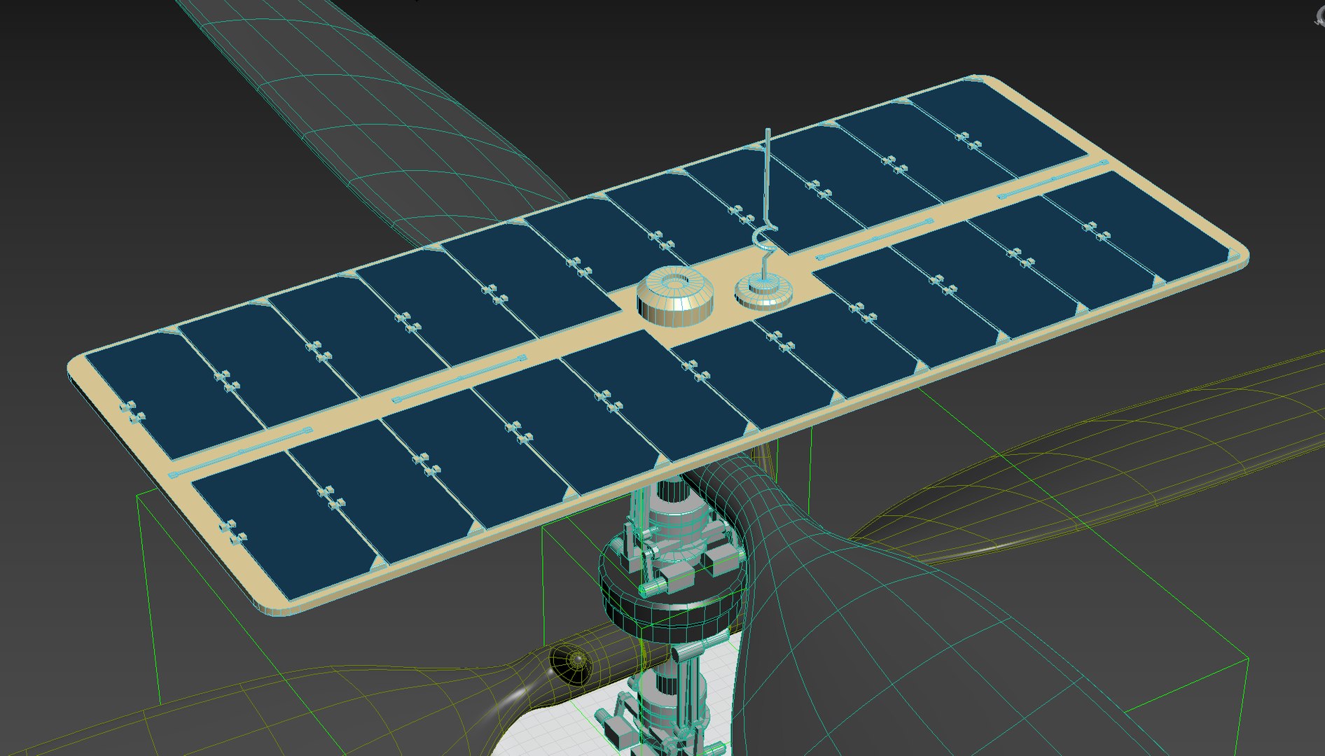 3D Ingenuity Mars Helicopter Model - TurboSquid 1717374