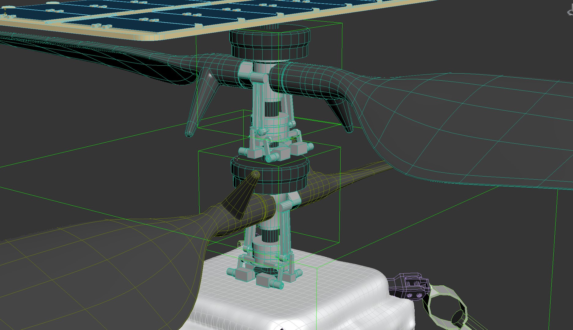 3D Ingenuity Mars Helicopter Model - TurboSquid 1717374