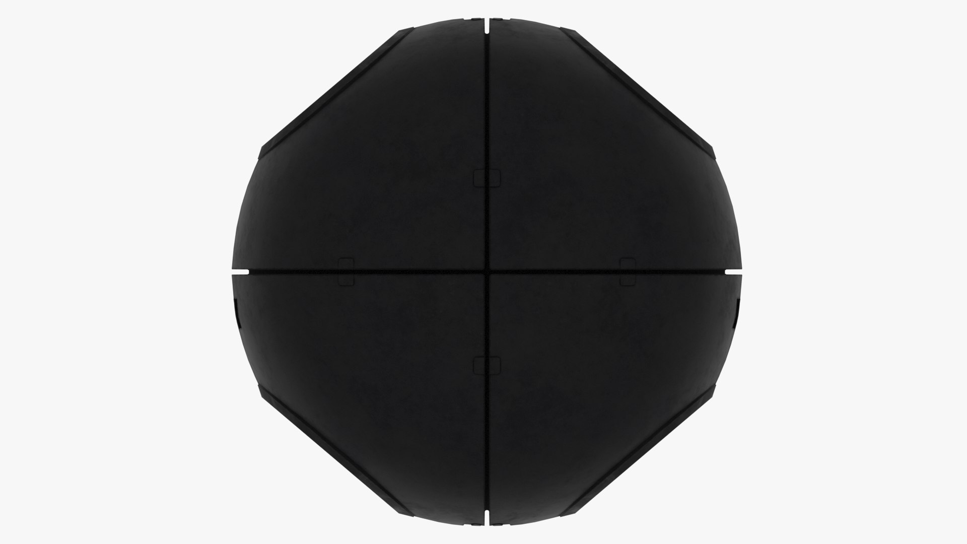 Futuristic Surveillance Drone - Spherical Sci-Fi Bot 3D - TurboSquid ...