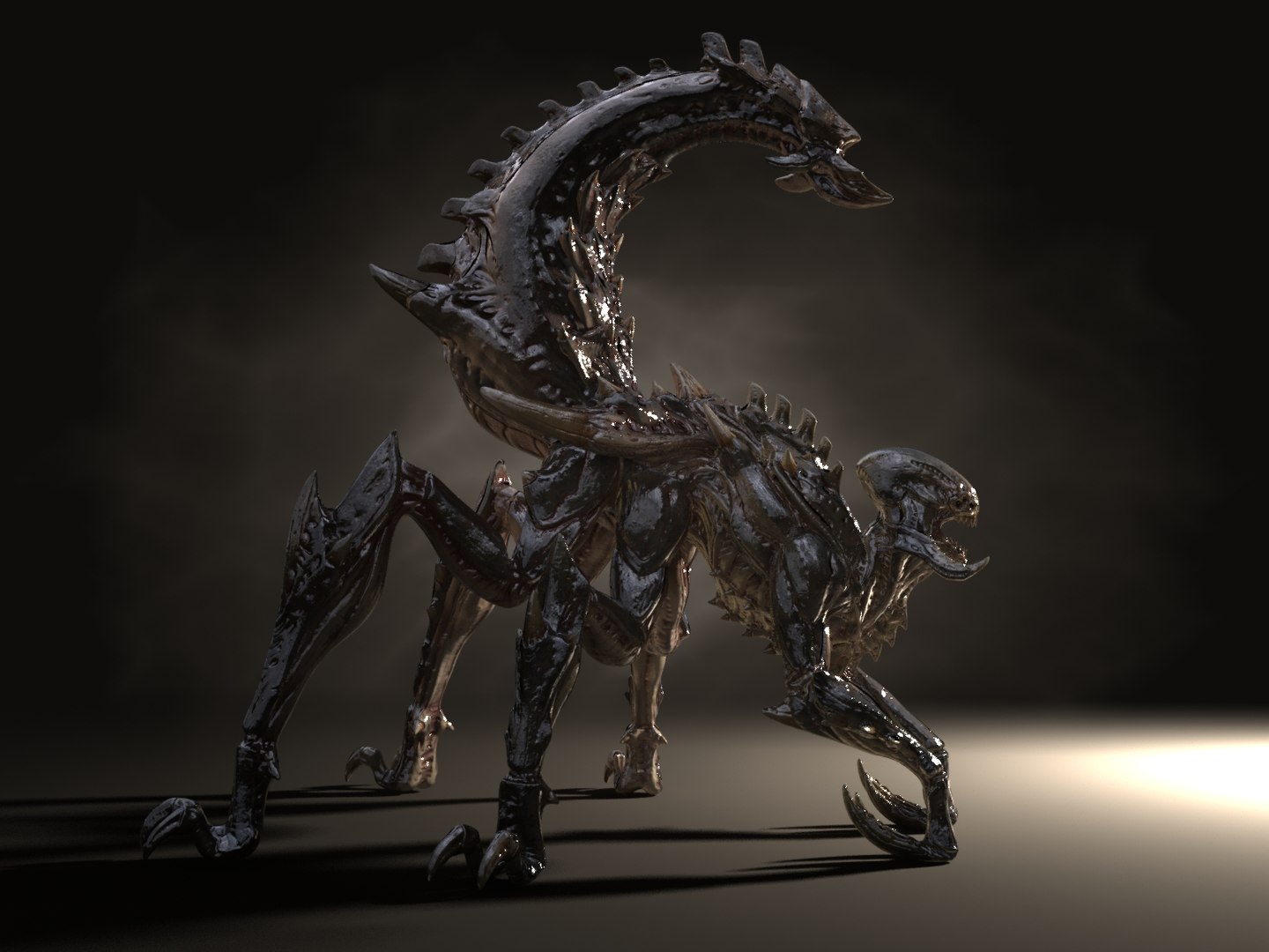 Hybrid zerg hd 3D model - TurboSquid 1216660