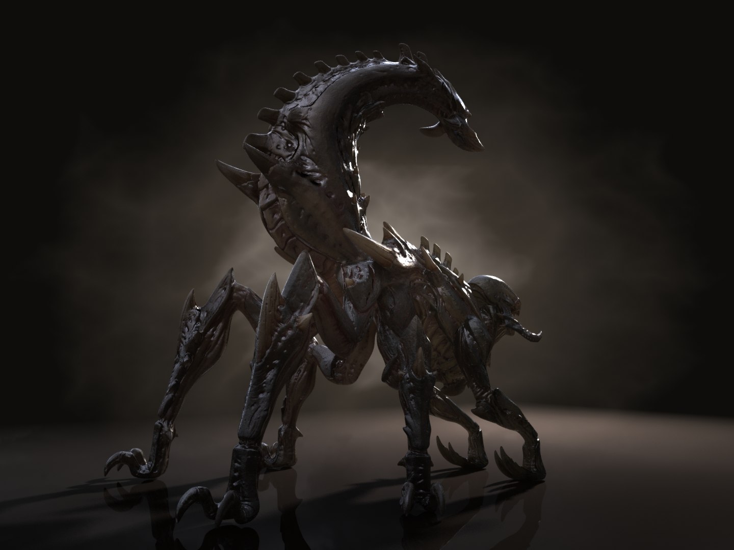 Hybrid zerg hd 3D model - TurboSquid 1216660