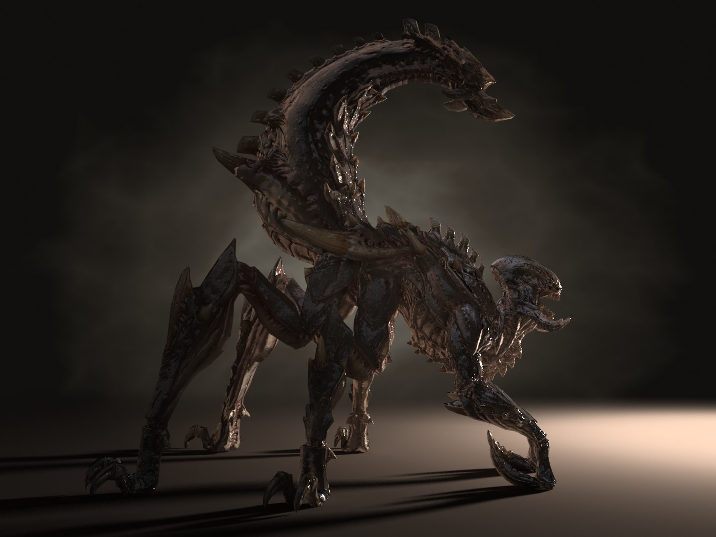 Hybrid zerg hd 3D model - TurboSquid 1216660