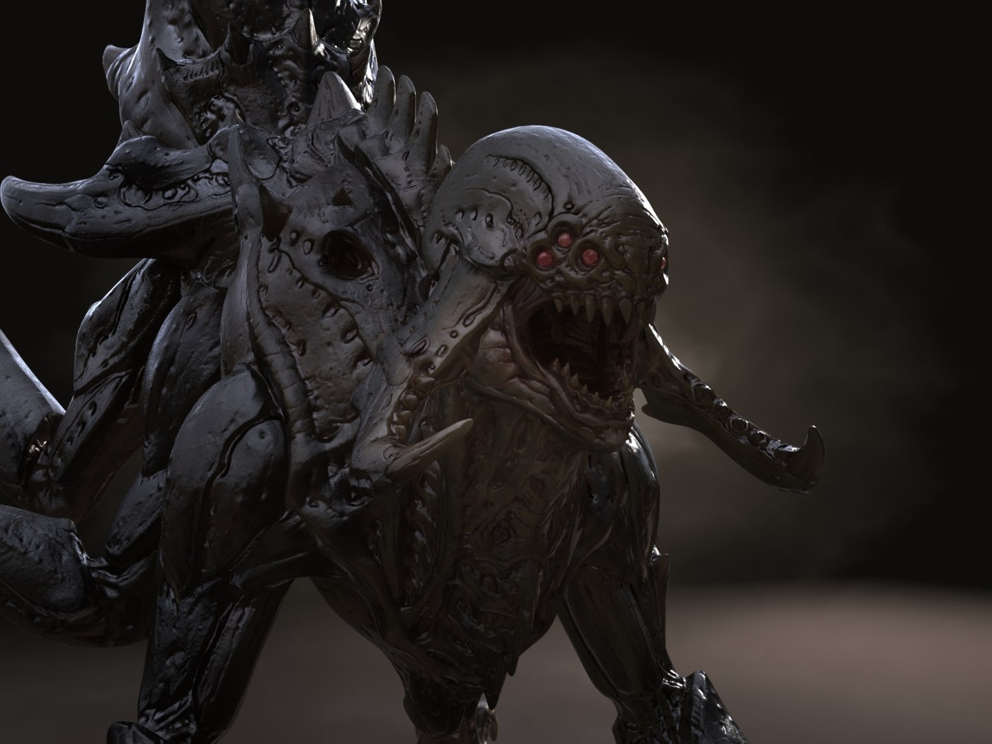 Hybrid zerg hd 3D model - TurboSquid 1216660