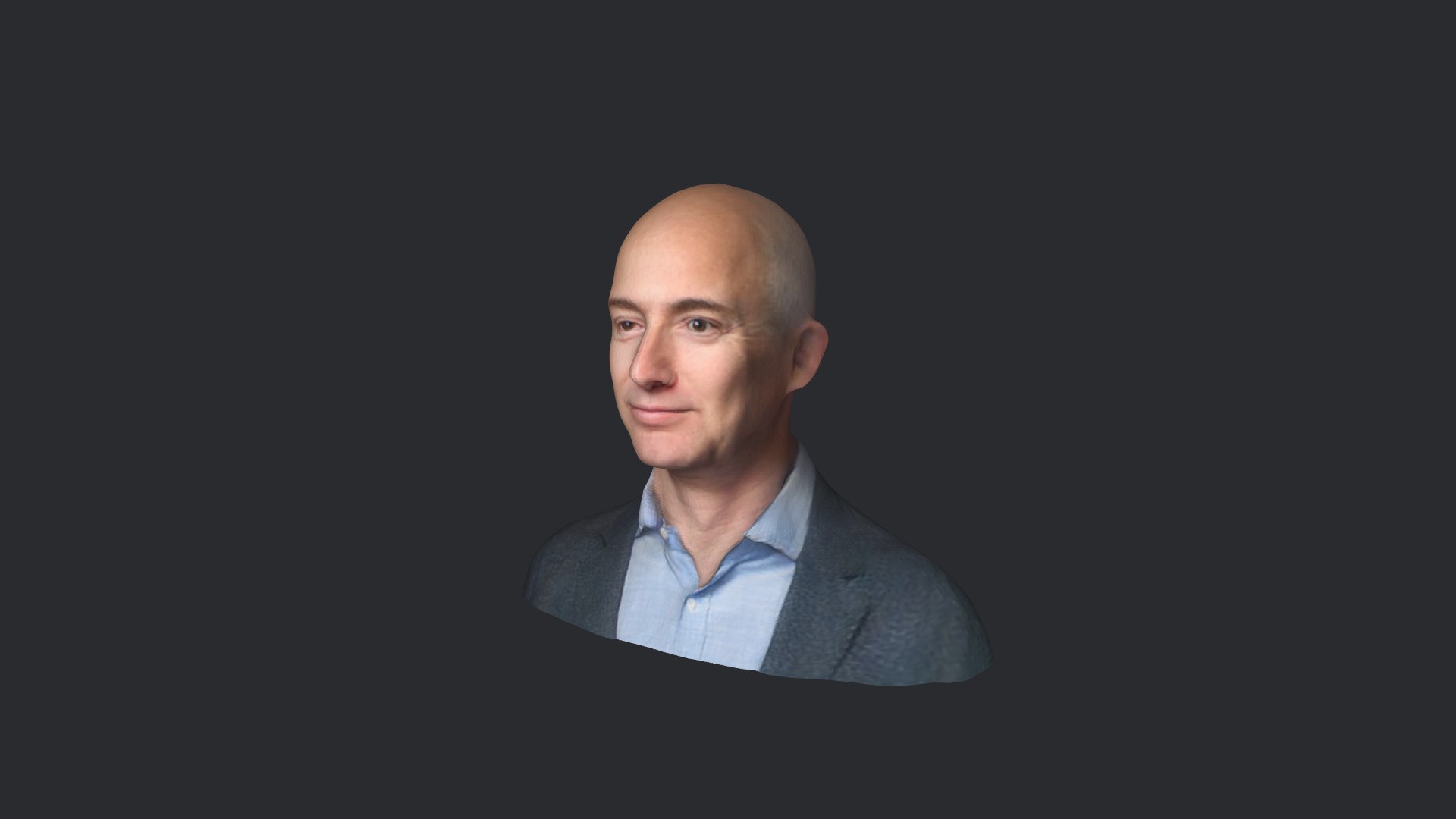 Jeff Bezos- Realistic Bust Head Ready 3d Model 3D Model - TurboSquid ...