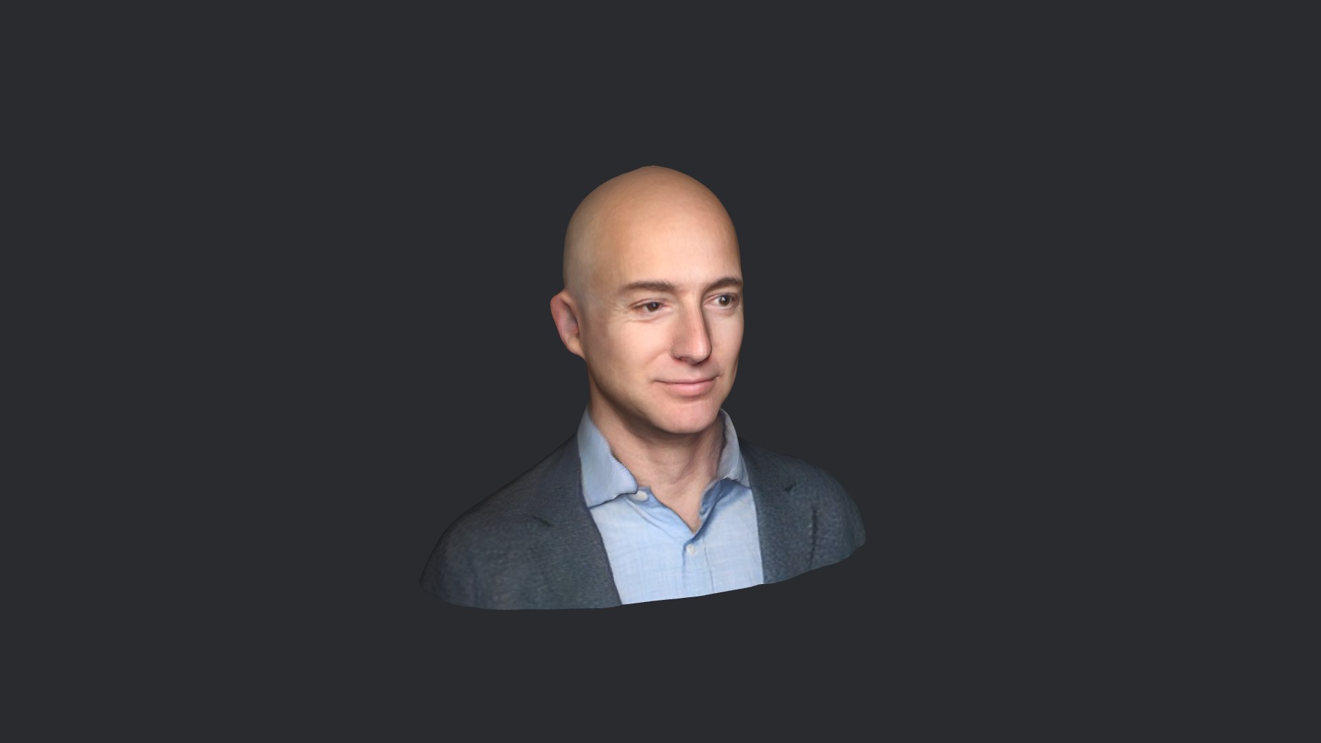 Jeff Bezos- Realistic Bust Head Ready 3d Model 3D Model - TurboSquid ...