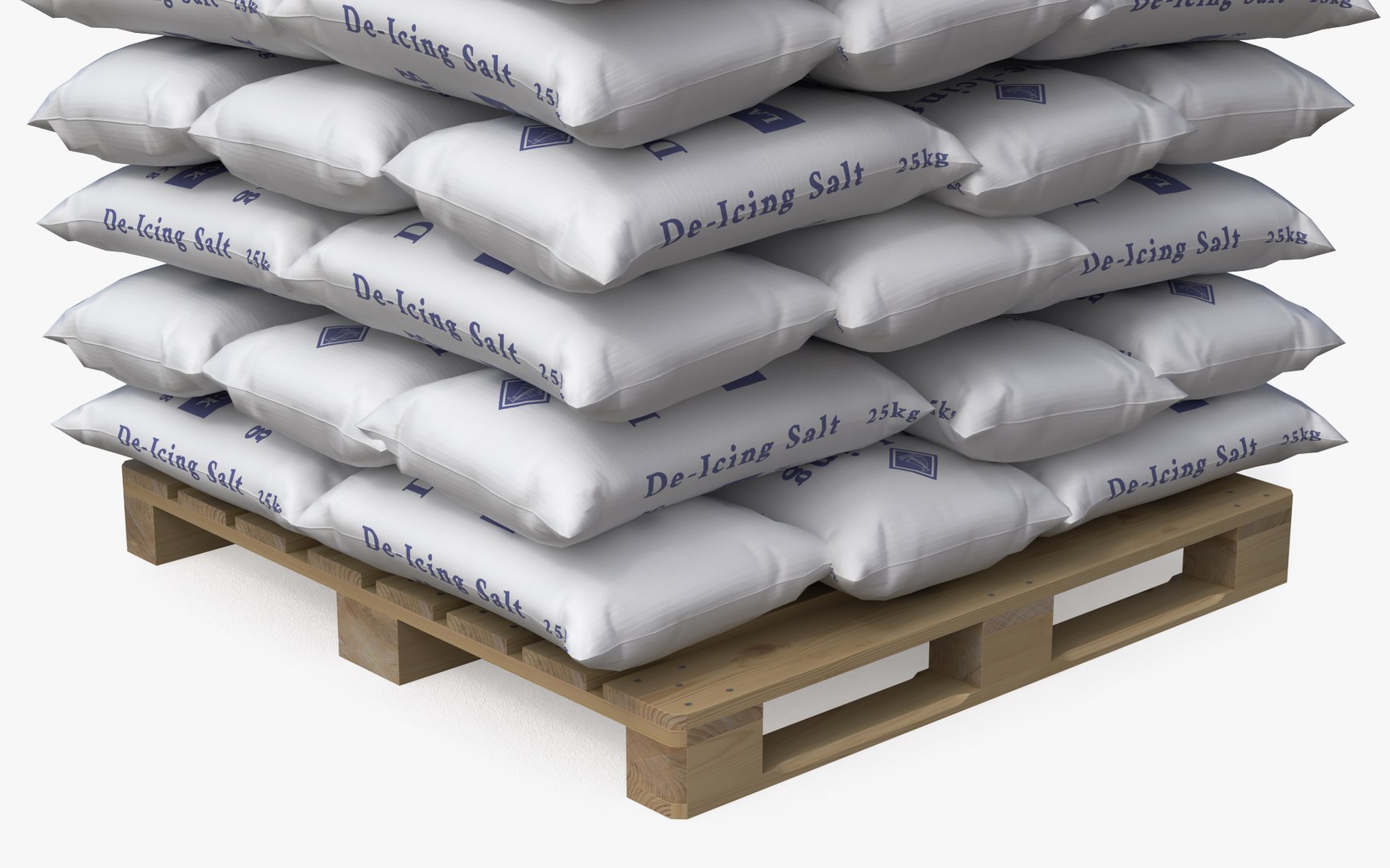 Pallet Salt Bags 3D - TurboSquid 1570445