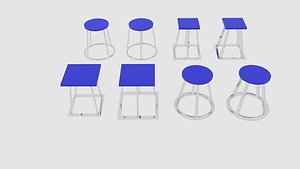 Stool 3D Models for Download | TurboSquid