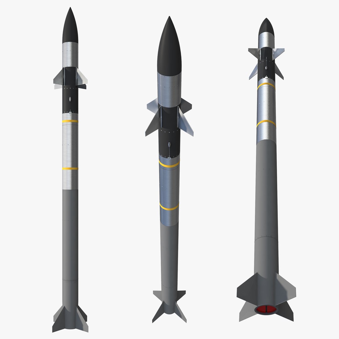 3D Model Iron Dome Missiles Cluster And Tamir Missile - TurboSquid 2013802