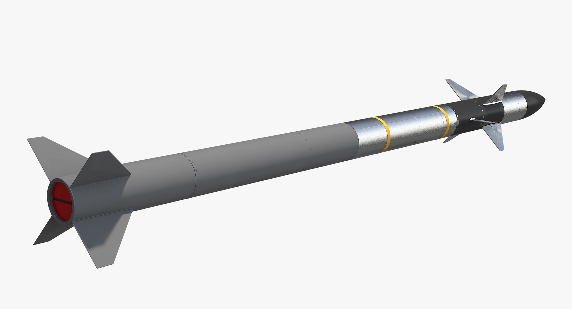 3D Model Iron Dome Missiles Cluster And Tamir Missile - TurboSquid 2013802