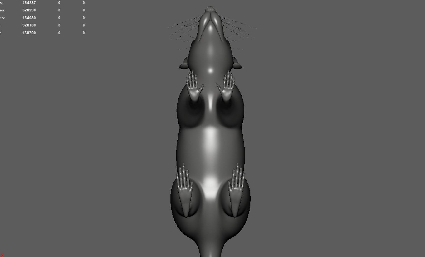 Rat Realistic 3D Model - TurboSquid 2125006