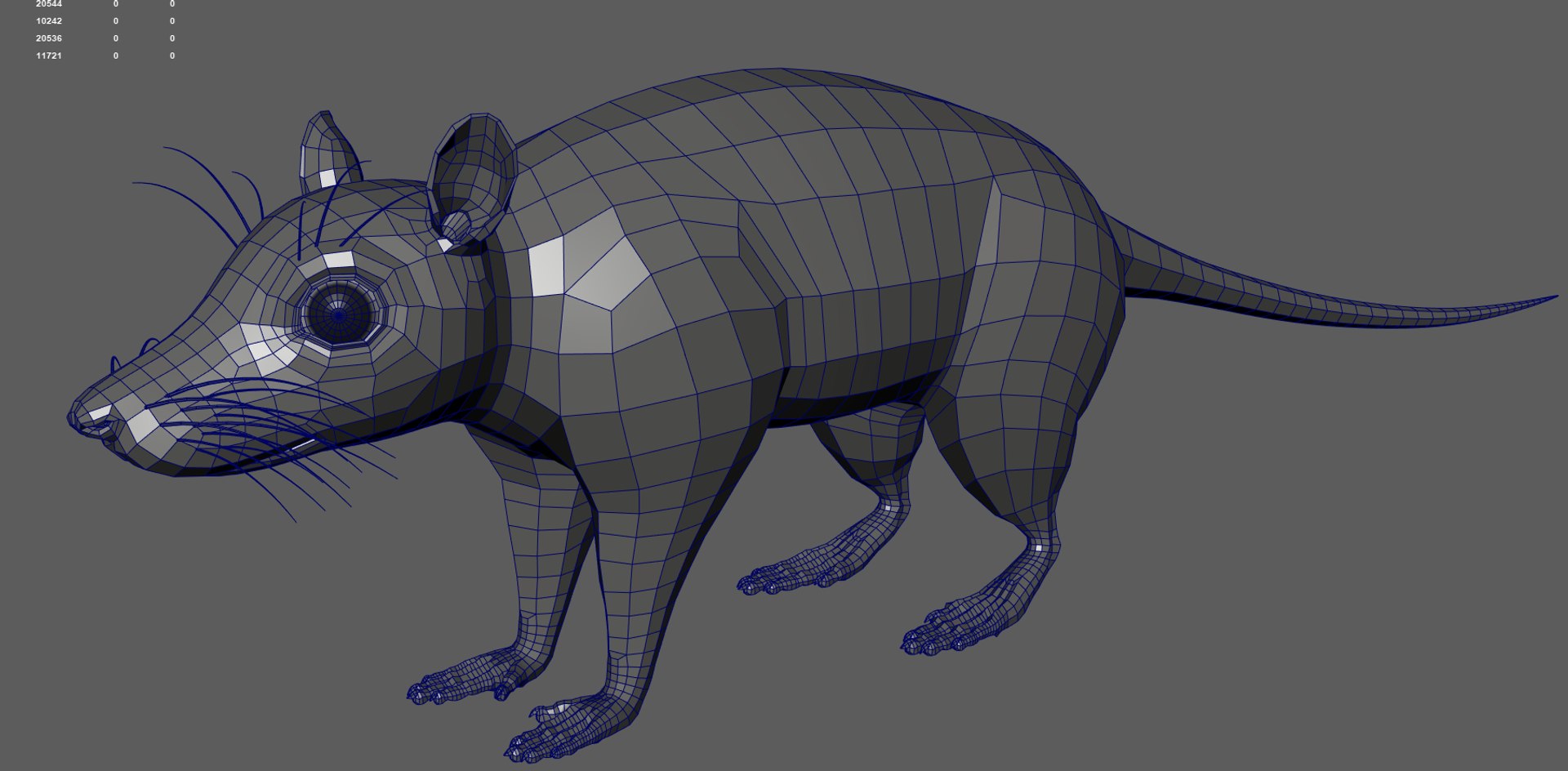 Rat Realistic 3D Model - TurboSquid 2125006