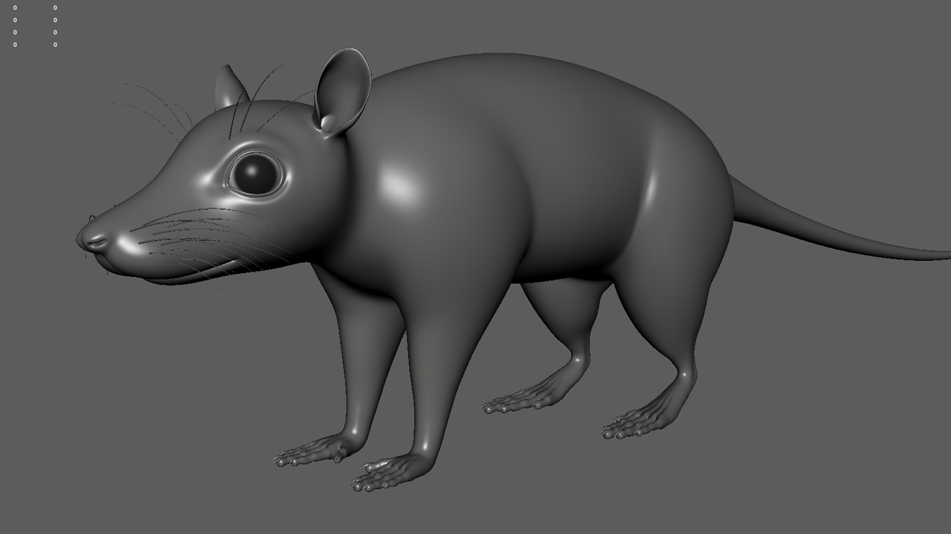 Rat Realistic 3D Model - TurboSquid 2125006