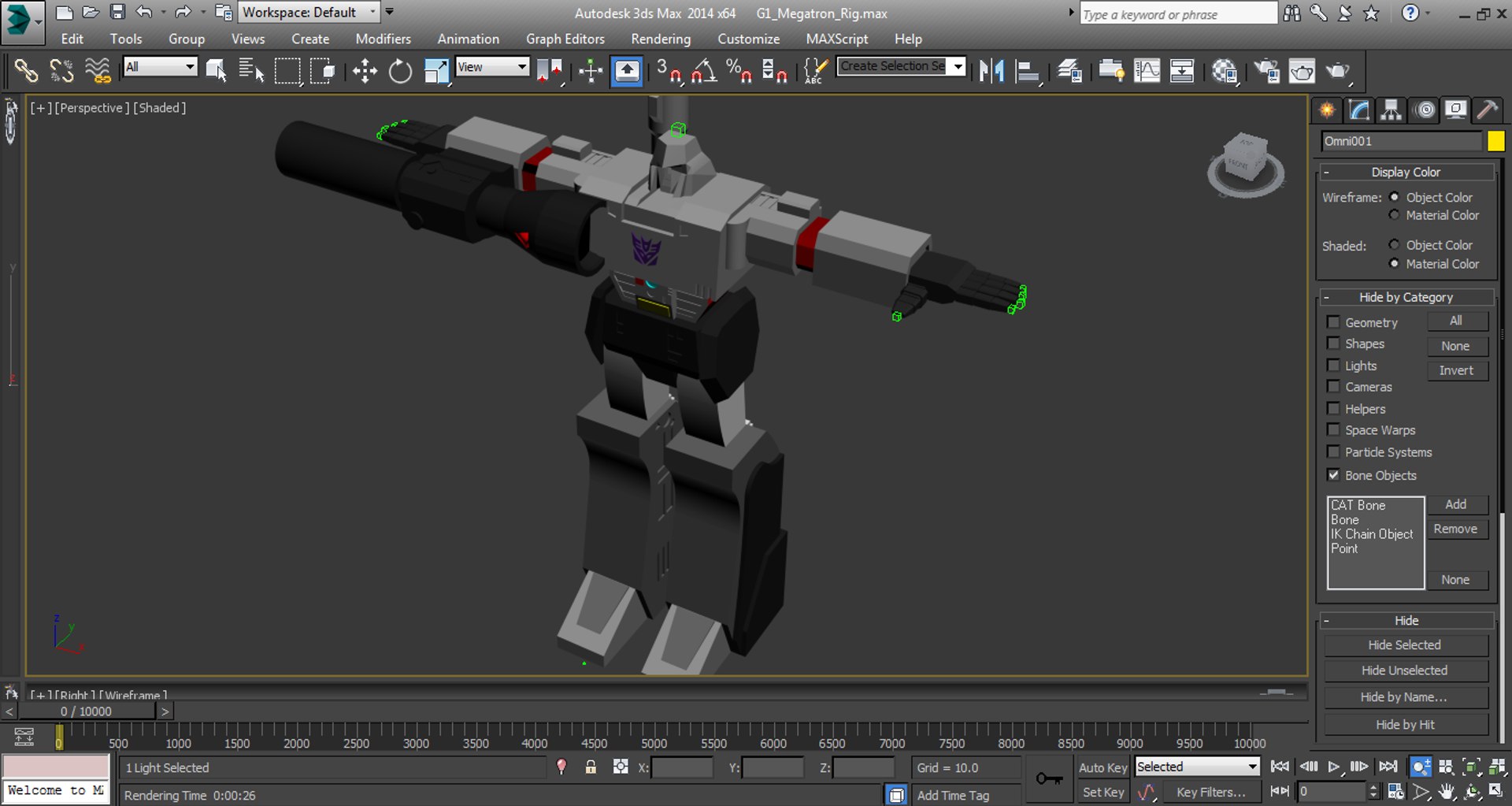 Megatron G1 3d Model