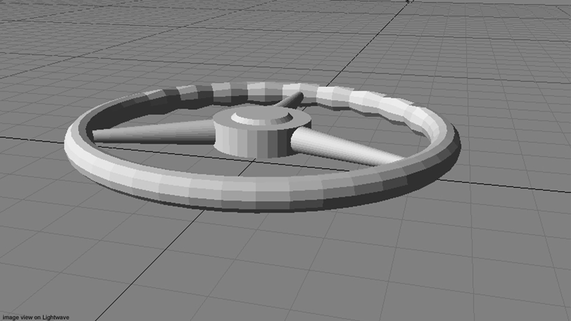 3d steering model