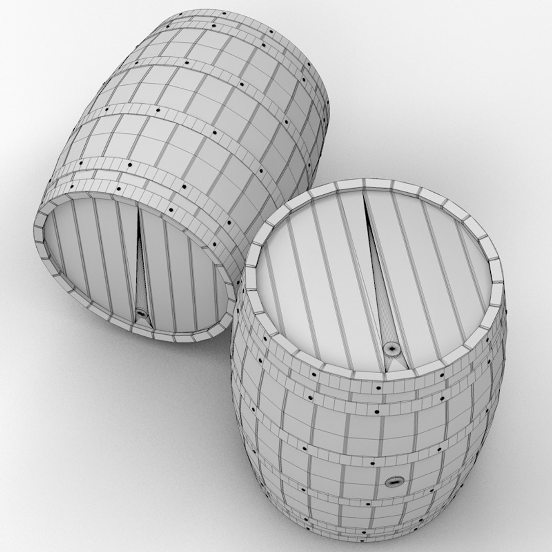 3d Ancient Keg Black Powder