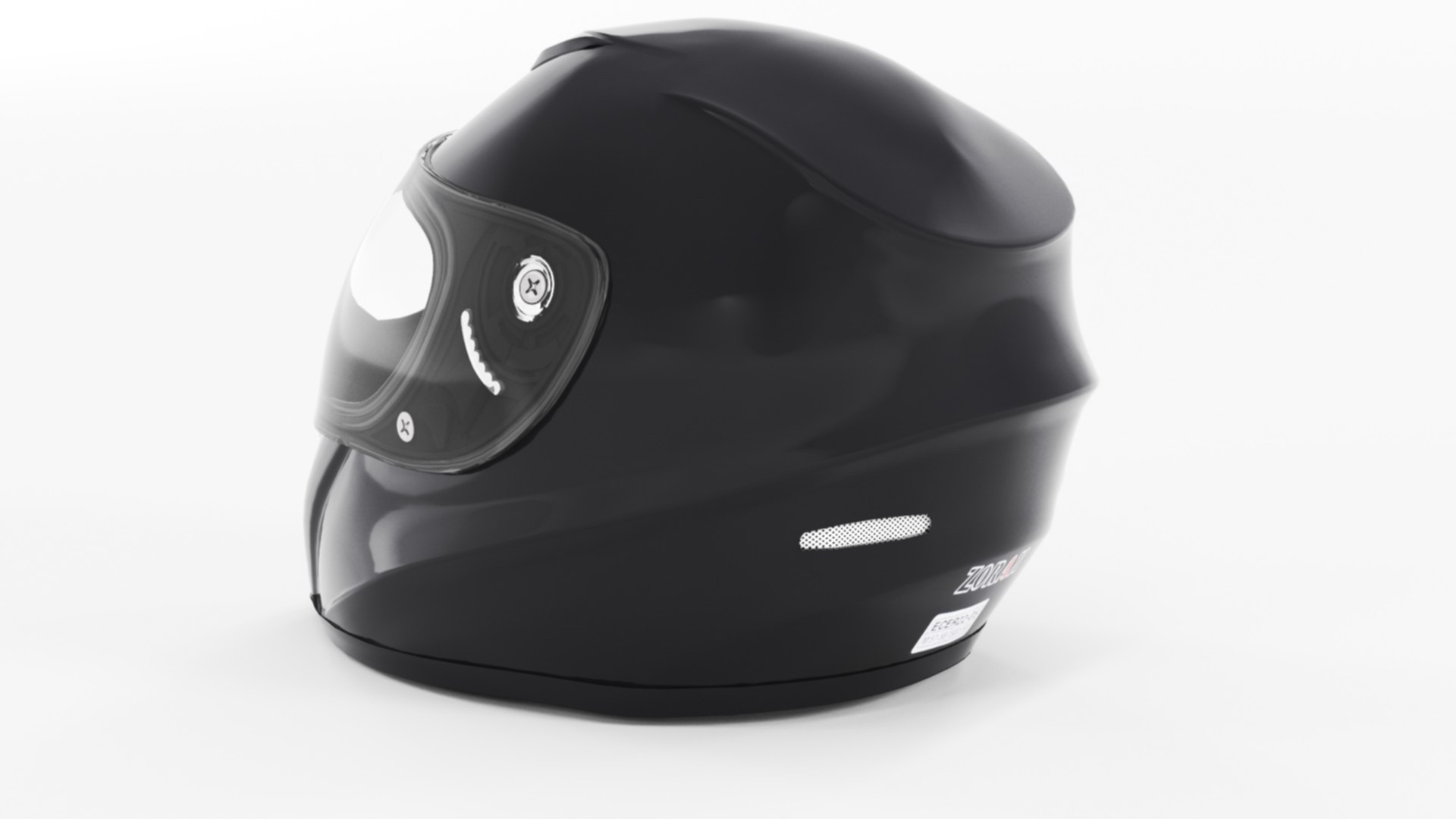 Zorax ZOR-819 Matt Black 3D Model - TurboSquid 2215919