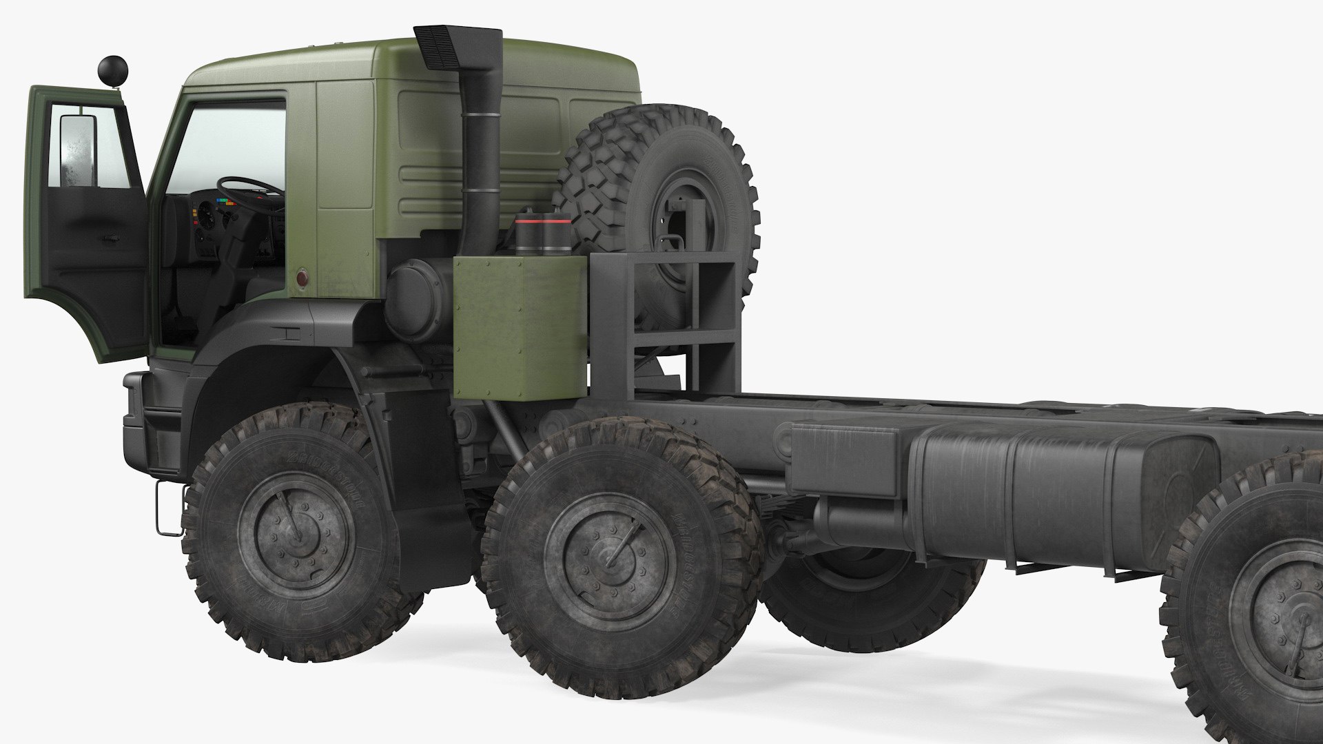 3D Model Kamaz 6350 8x8 Military Truck - TurboSquid 1559114