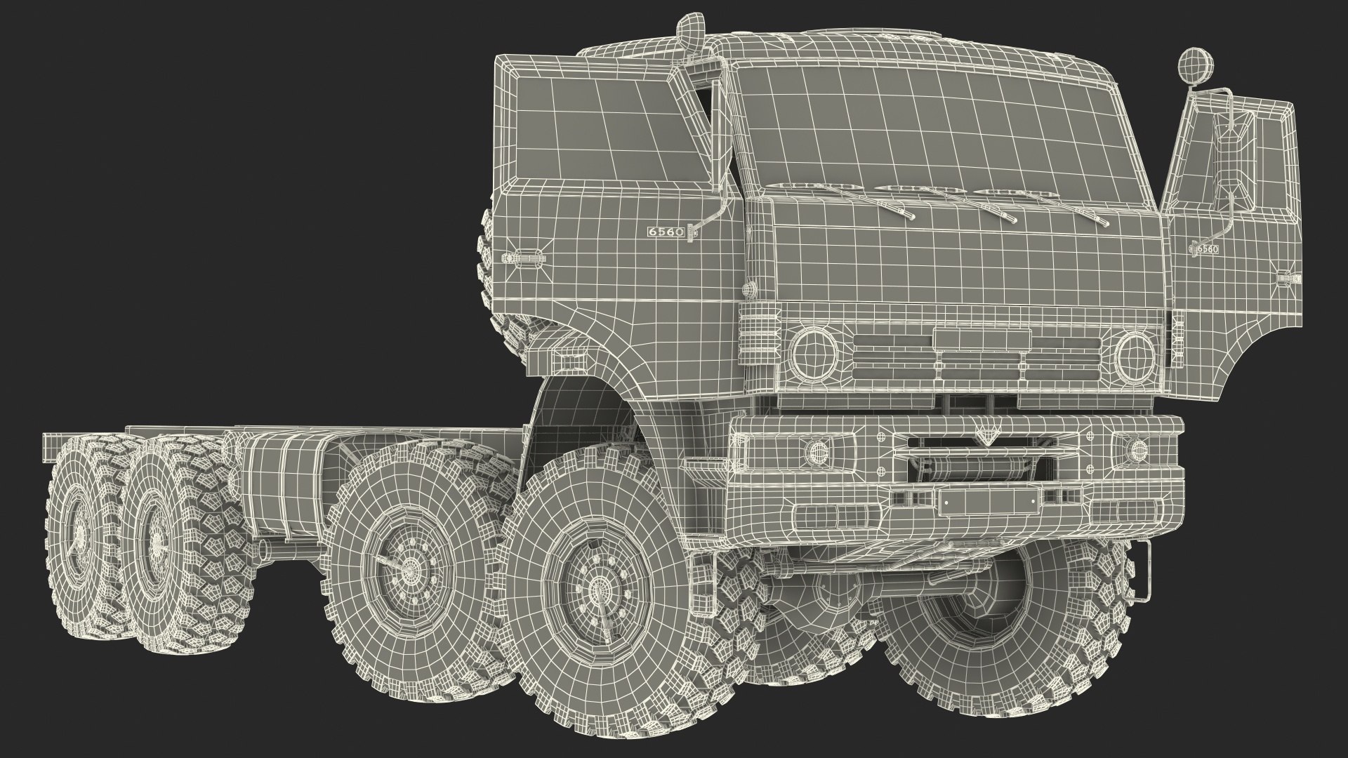 3D Model Kamaz 6350 8x8 Military Truck - TurboSquid 1559114