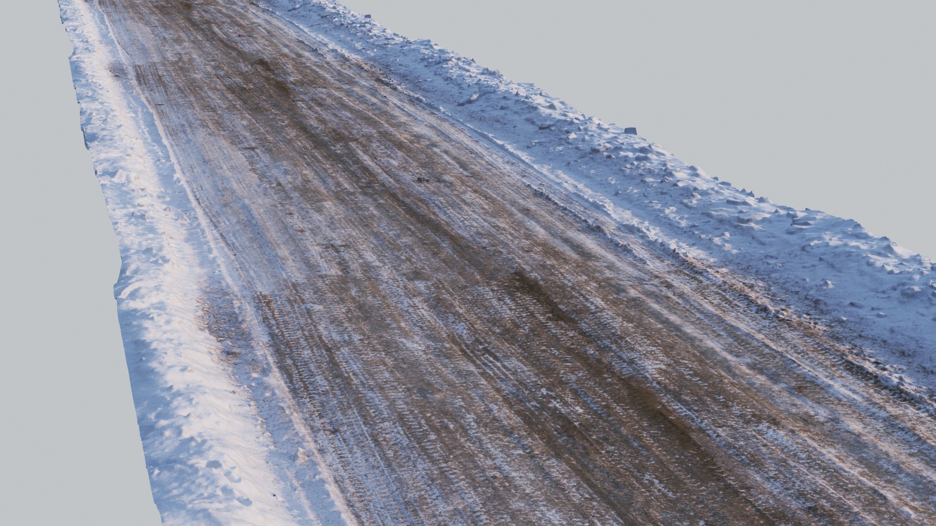 Snow Road 31 3D Model - TurboSquid 2076618