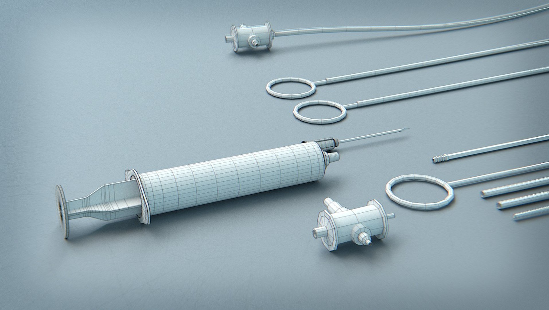 3d External Ventricular Drain