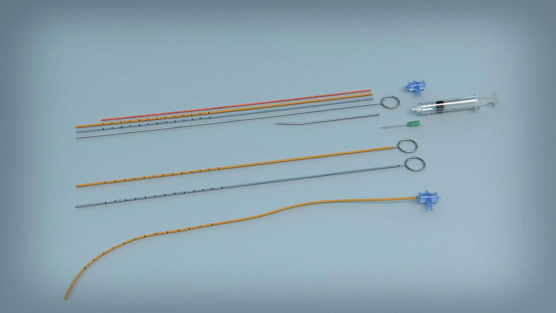 3d External Ventricular Drain