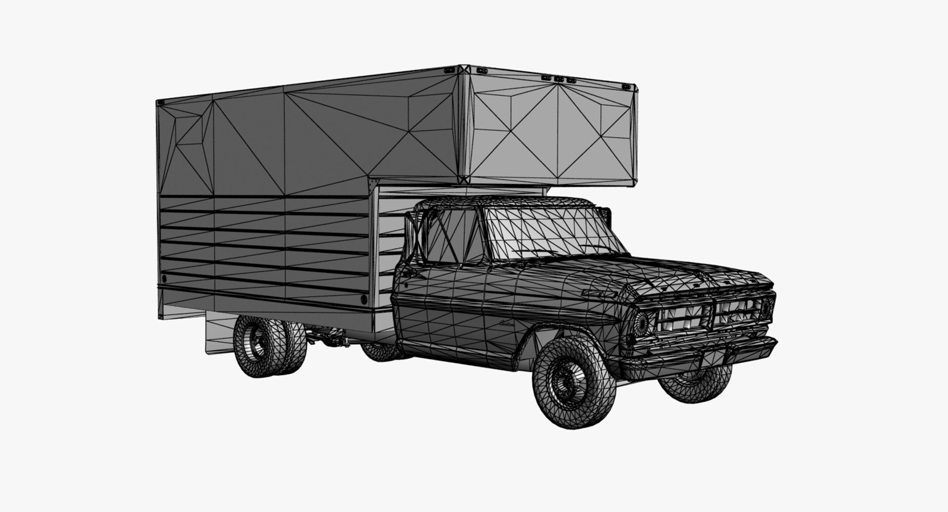Truck F-350 3D Model - TurboSquid 1222460