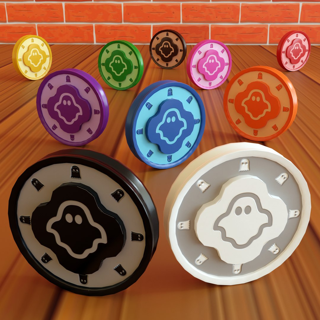 3D Model Cartoon Coin10 - TurboSquid 1994476