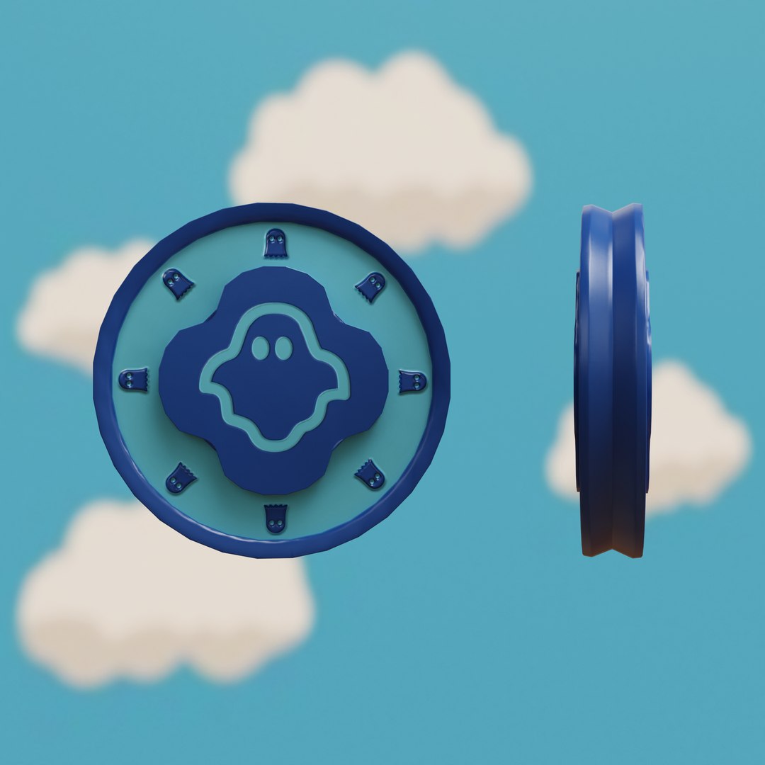 3D Model Cartoon Coin10 - TurboSquid 1994476