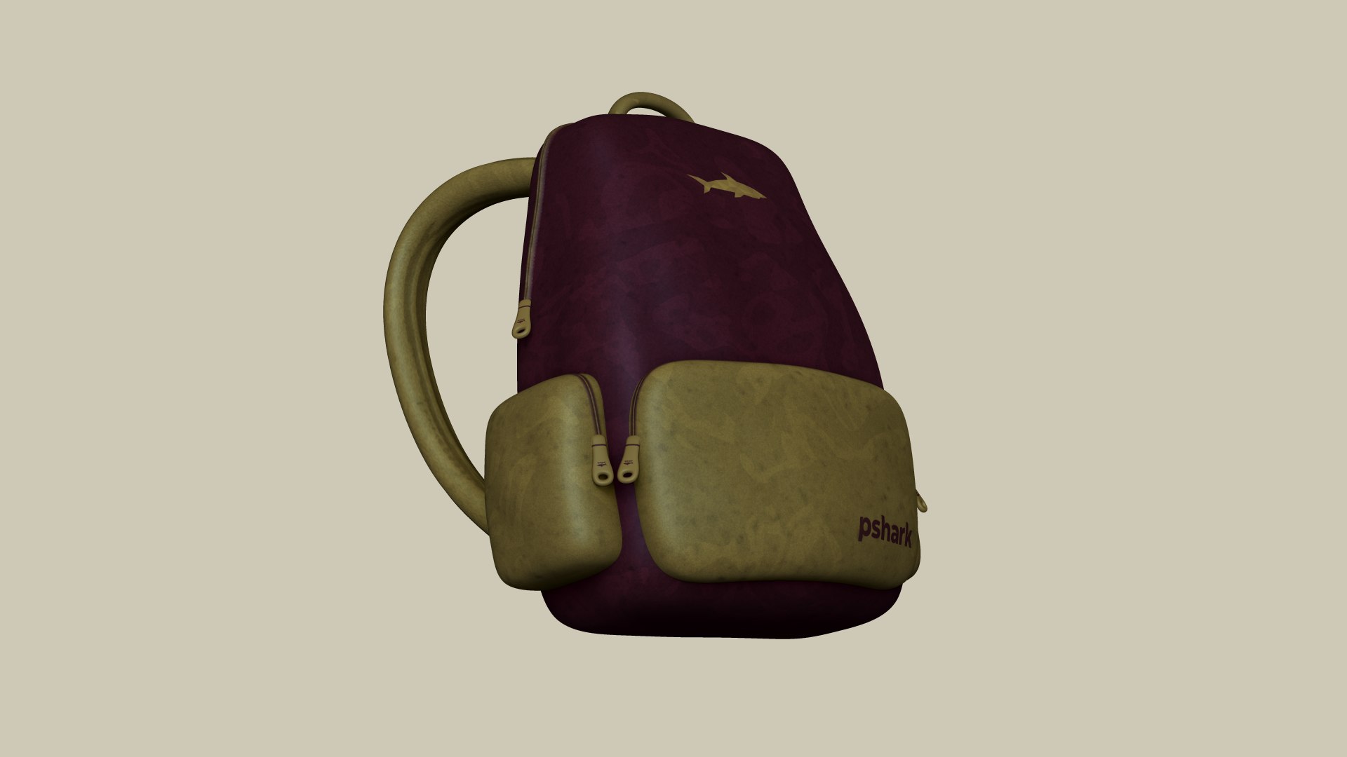 Free color backpack - character 3D model - TurboSquid 1653628