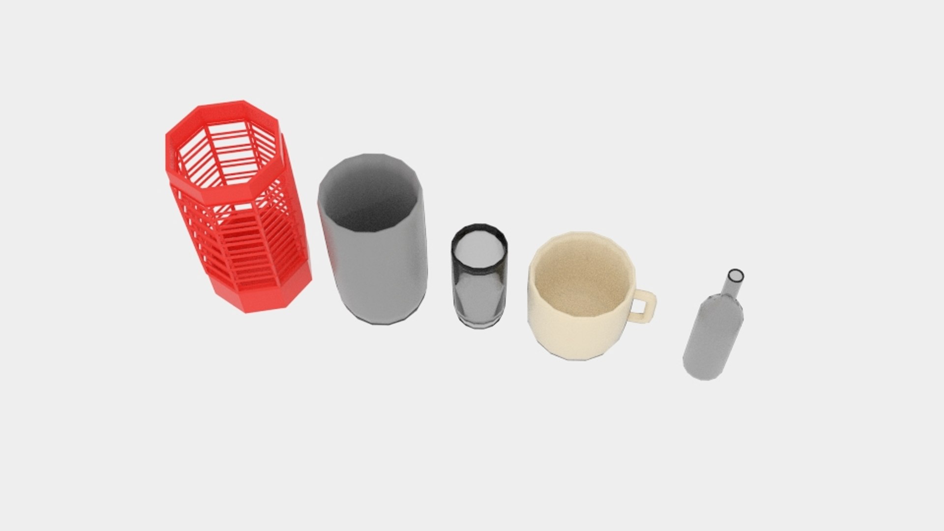 3D Cylinder Object Pack - TurboSquid 1306834