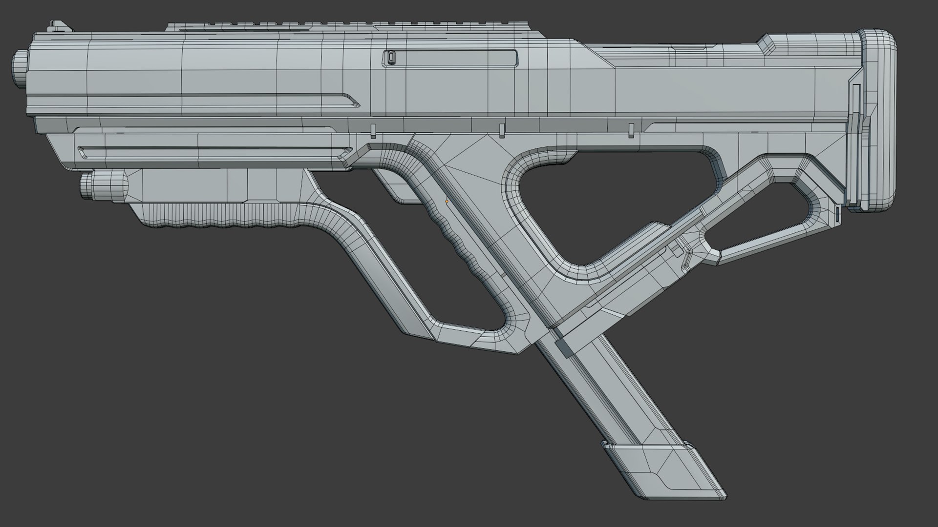 Sci-FI Rifle 3D model - TurboSquid 1771738