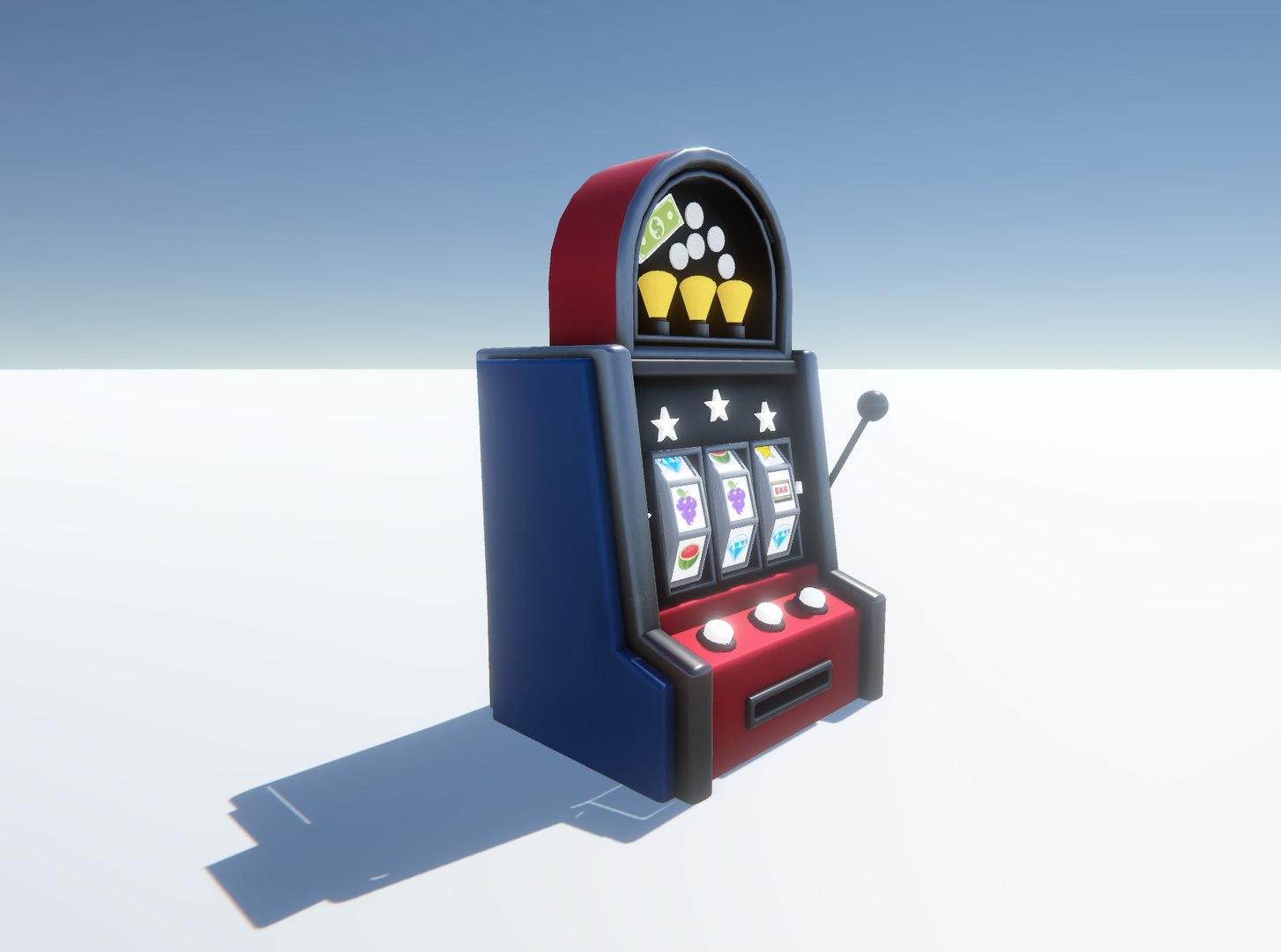 Slot Machine 3D Model - TurboSquid 1520983