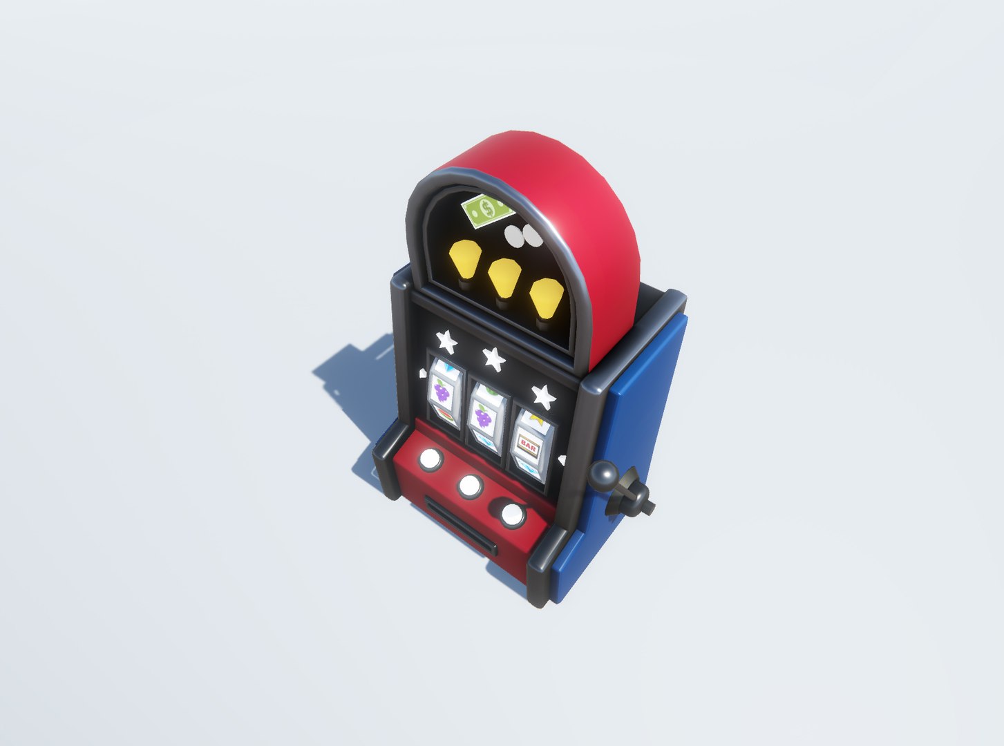 Slot Machine 3D Model - TurboSquid 1520983