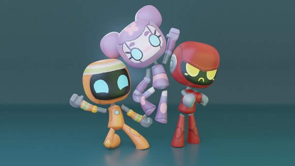Mini robot 3D model - TurboSquid 1429793