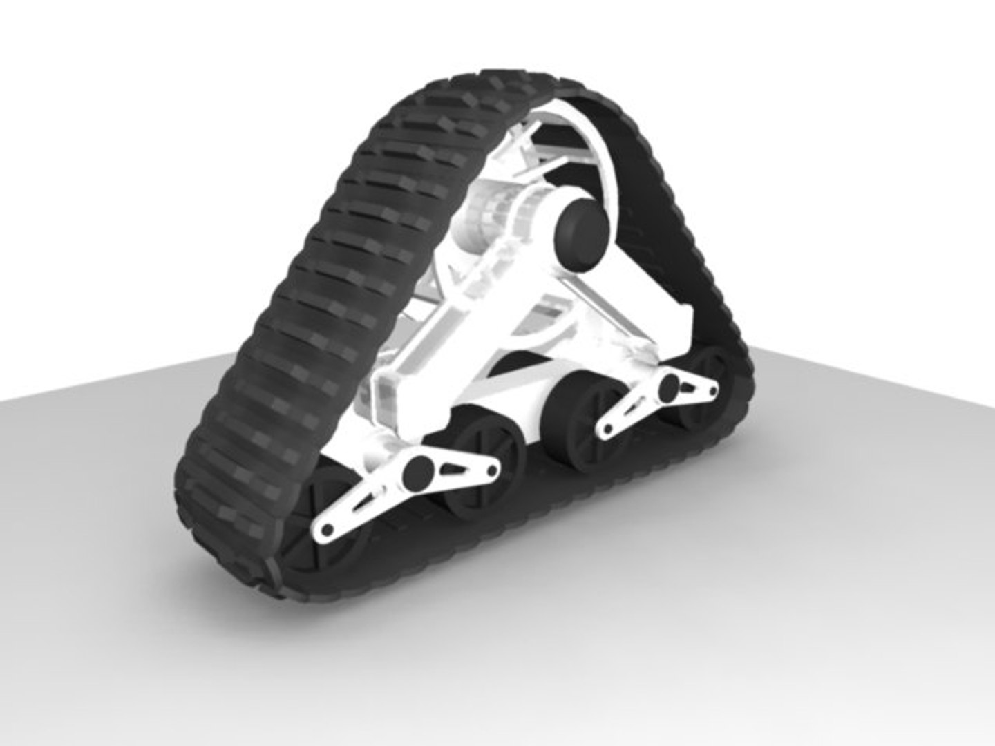 Treads Vehicle Mattrax 3d Model