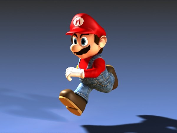 modelo 3d Mario Video Game personaje corriendo - TurboSquid 588504