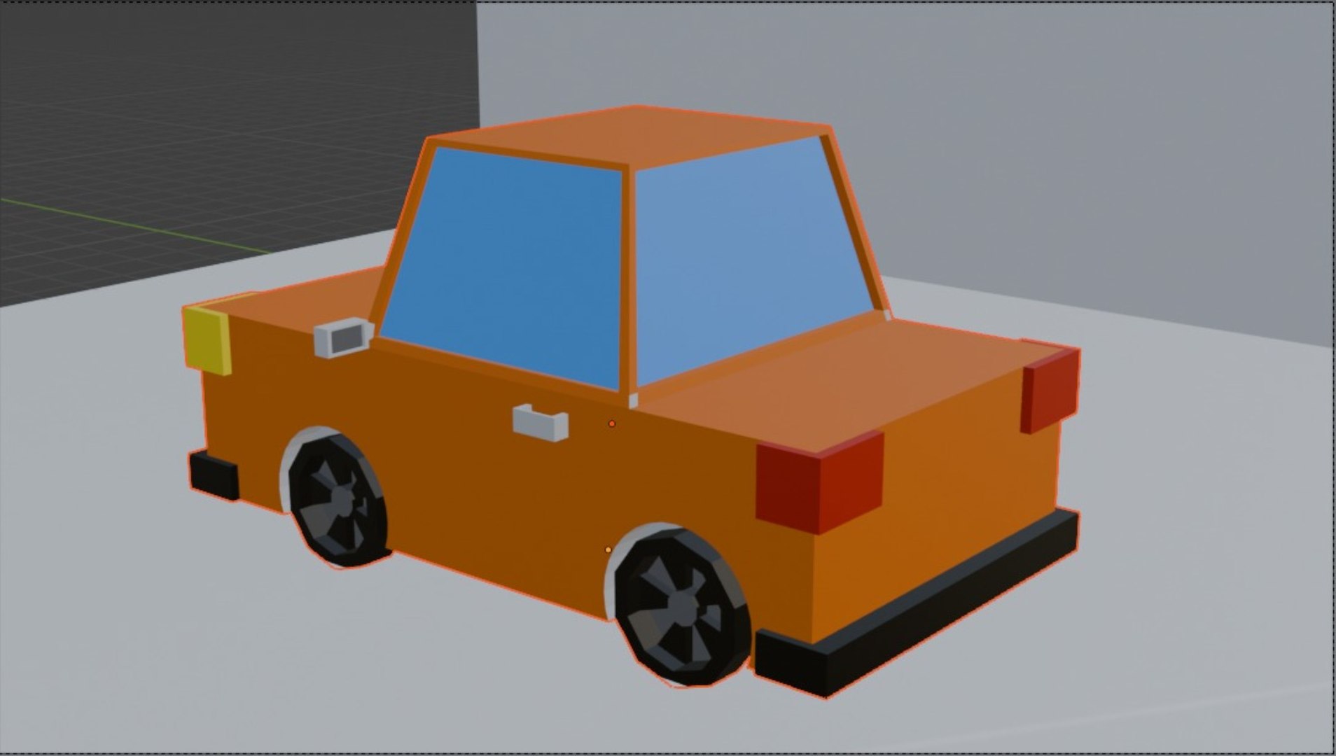 3D Simple Cartoon Car - TurboSquid 2345333