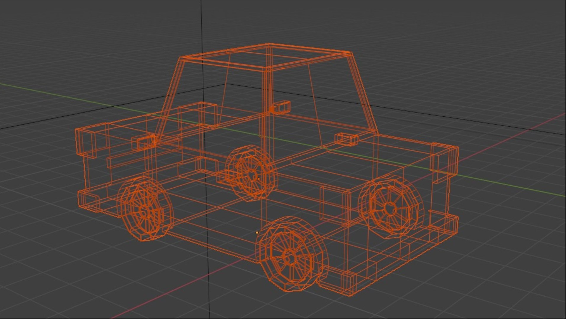 3D Simple Cartoon Car - TurboSquid 2345333