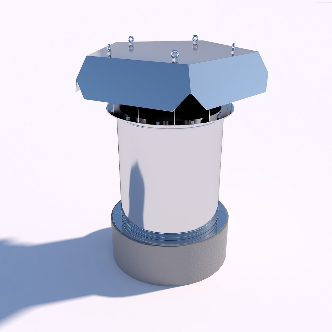 Fan Roof 3D Model - TurboSquid 1496833