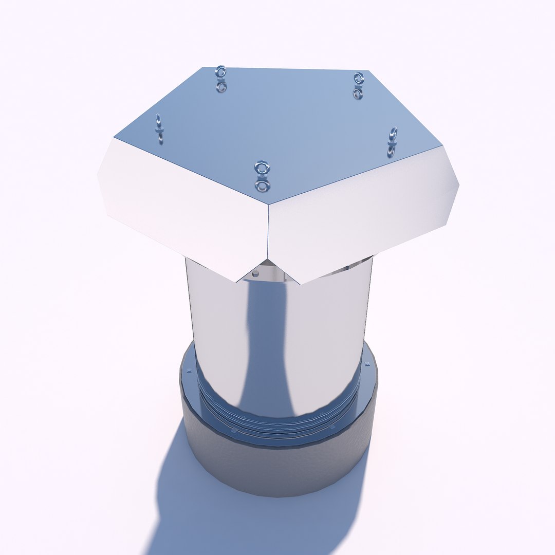 Fan Roof 3D Model - TurboSquid 1496833