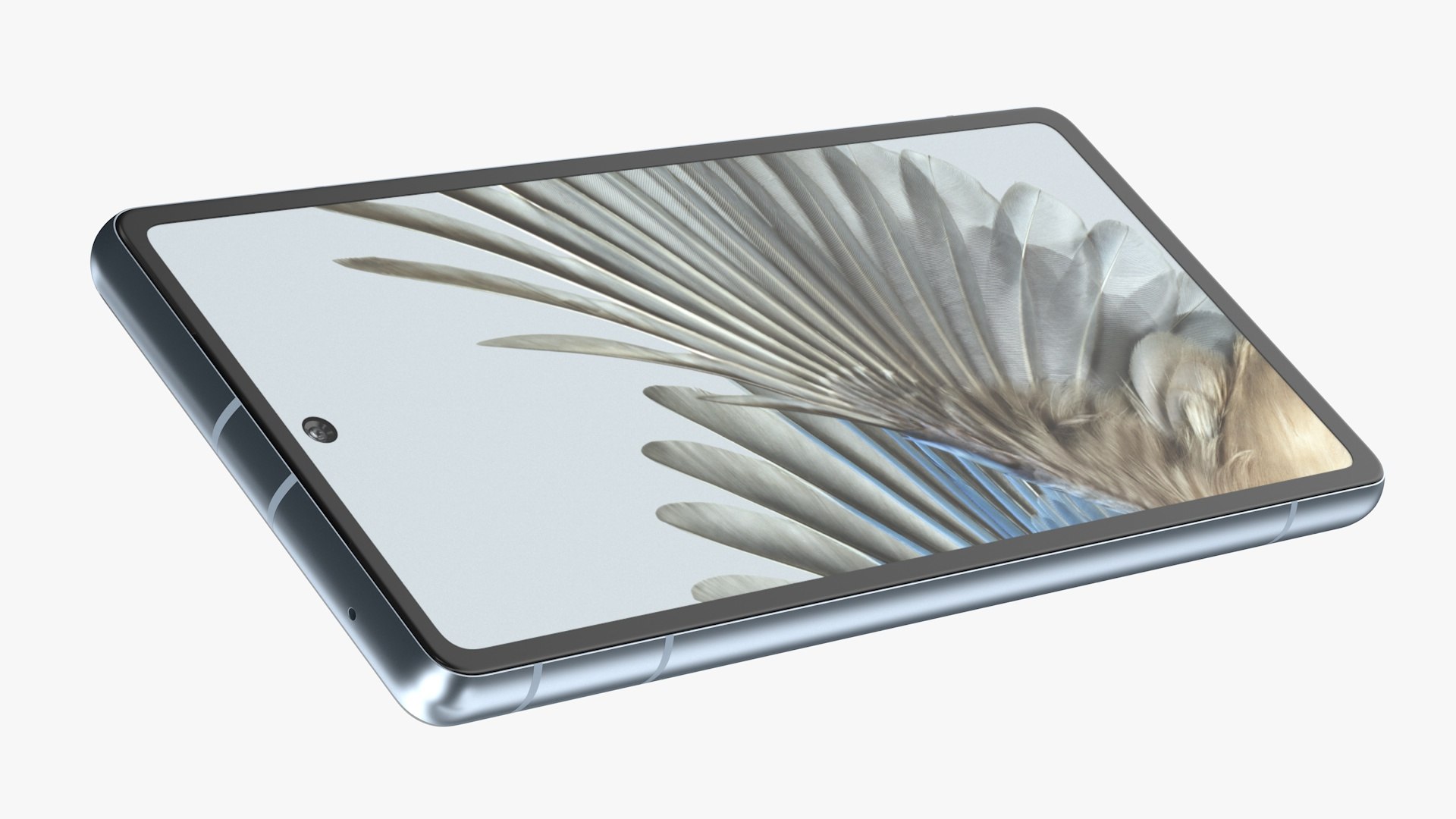 3D Google Pixel 7a Light Blue - TurboSquid 2057808