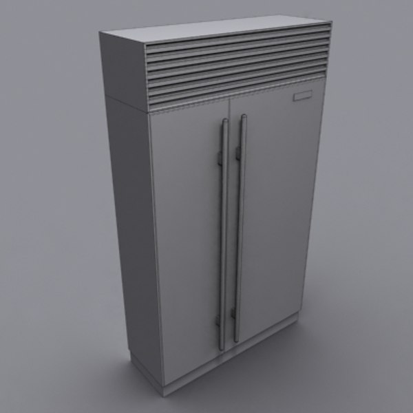 서브 제로 냉장고 3D 모델 - TurboSquid 350201