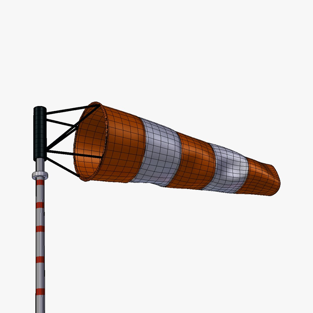 Windsock Wind Sock 3D Model - TurboSquid 1278758