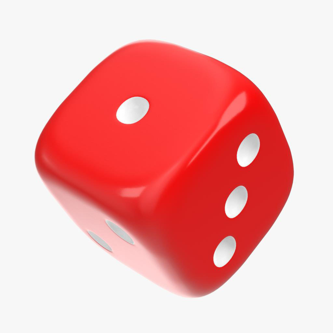 3D Rounded Dice Model - TurboSquid 1424335